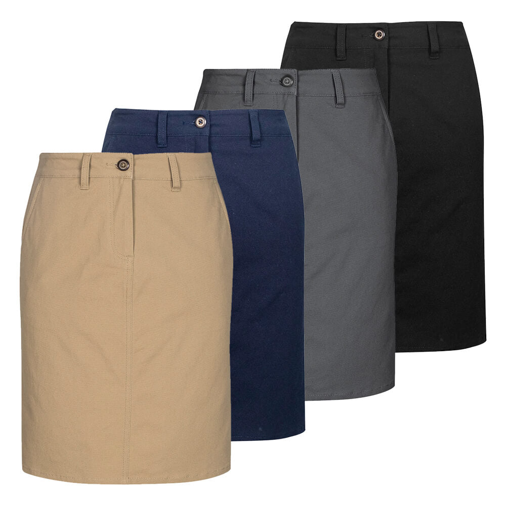 Biz Collection BC-BS022L Womens Lawson Skirt – Worklocker Toowoomba
