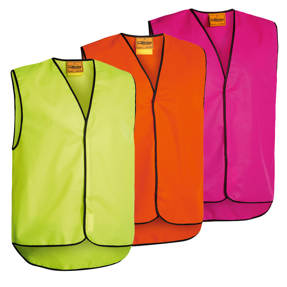 Bisley BK0345 Maximum Daytime Hi Visibility Vest – Worklocker Toowoomba